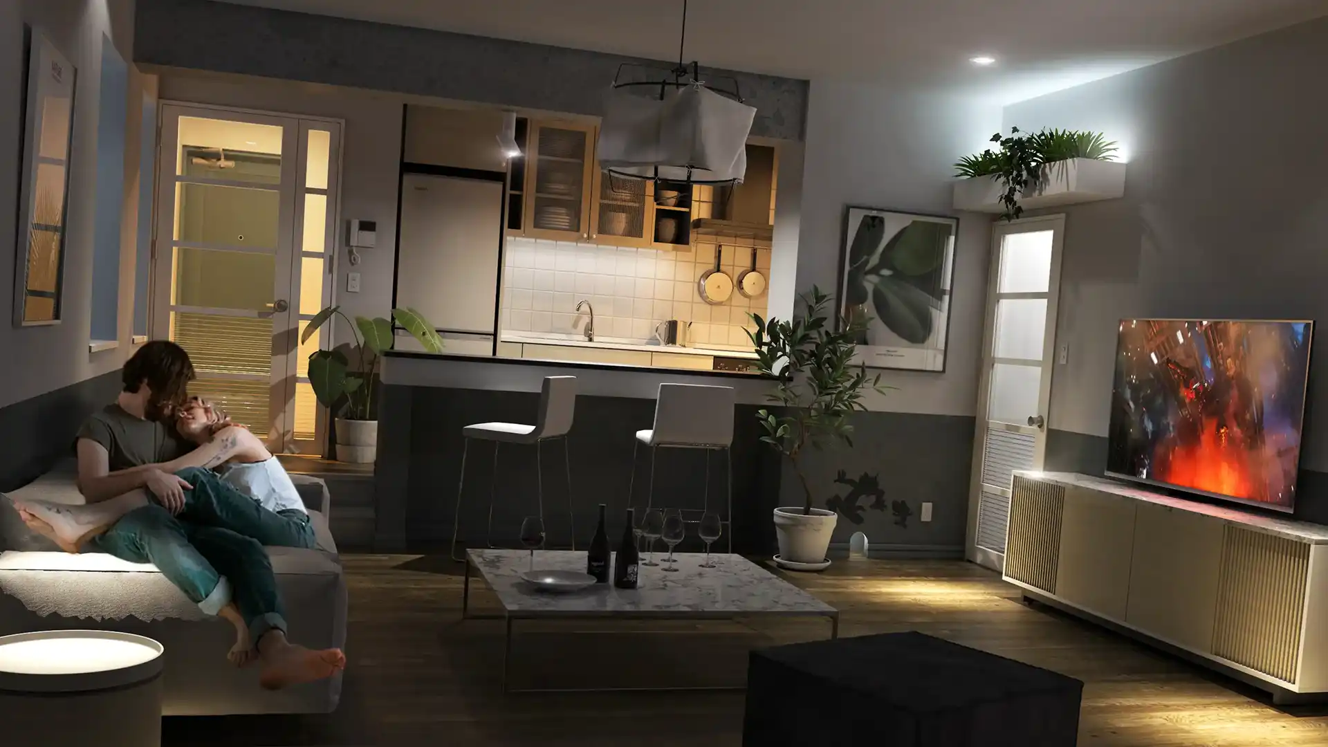 内観CGパース制作 | フォトリアルな建築パースを外注・依頼｜スタジオブロック